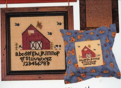 SALTBOX BARN KIT Olde Colonial Designs | The Stitchery Nook