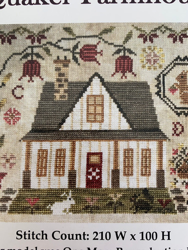 QUAKER FARMHOUSE PART 2 SHOP HOP PATTERN Blueberry Ridge & Pansy Patch ...