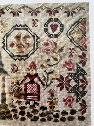 QUAKER FARMHOUSE PART 3 SHOP HOP PATTERN Blueberry Ridge & Pansy Patch ...