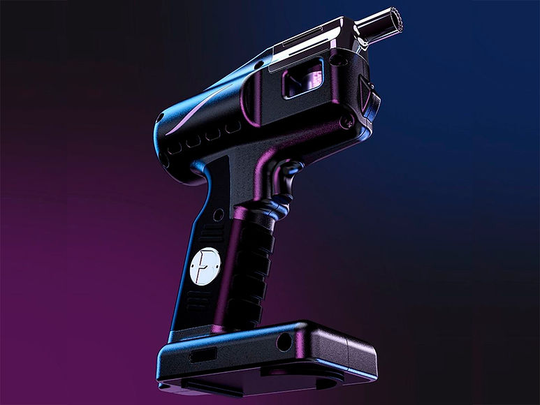 PISTOLA FLAVOUR BLASTER PRO 2.4.1 - Pistola de Burbujas de niebla de ...