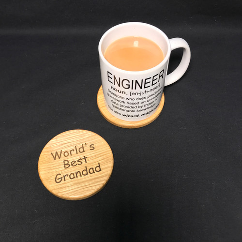 Father's Day Gift Coasters | JW Craft Studio