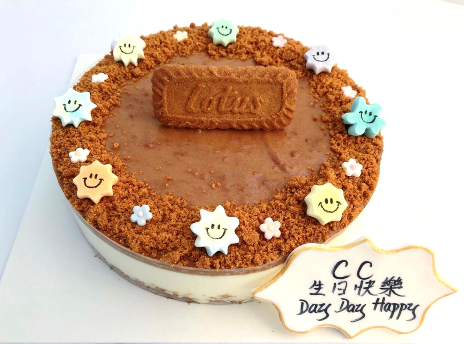 Belgium Lotus cheese Cake