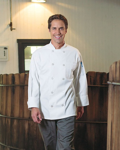 Ten Pearl Button Chef Coat | dwauniforms