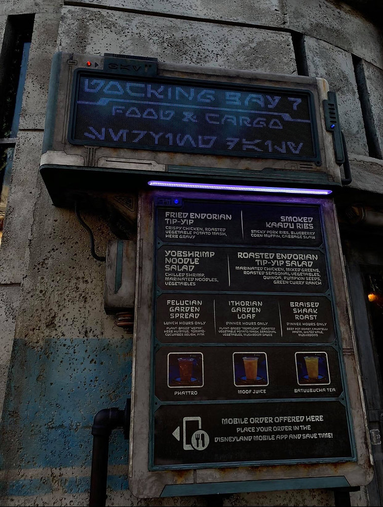 Where to Eat in Star Wars: Galaxy's Edge