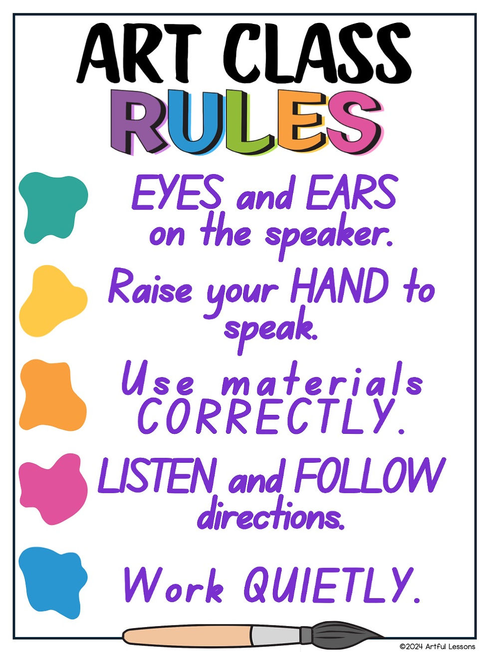 Art Classroom Management Tips