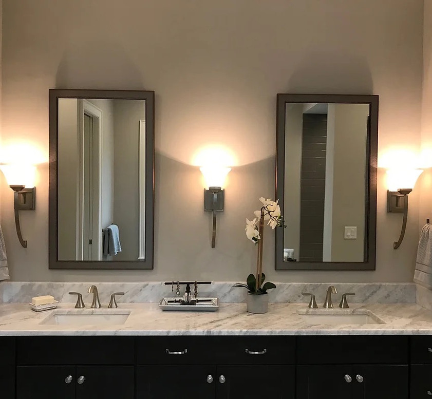 POLISHED EDGE MIRRORS | Raleigh Custom Glass & Mirror