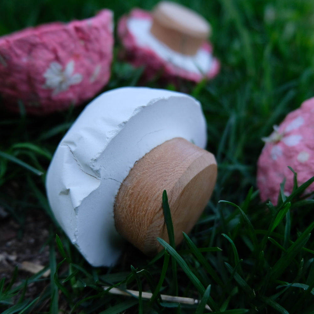 Homemade Paper Mushroom Craft