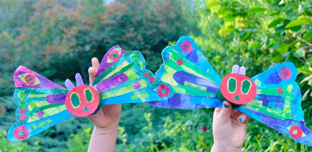 The Very Hungry Caterpillar BUTTERFLY Craft