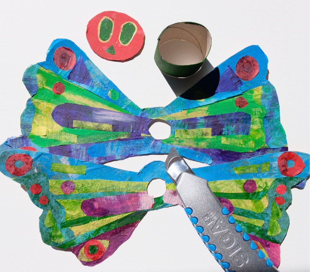 The Very Hungry Caterpillar BUTTERFLY Craft