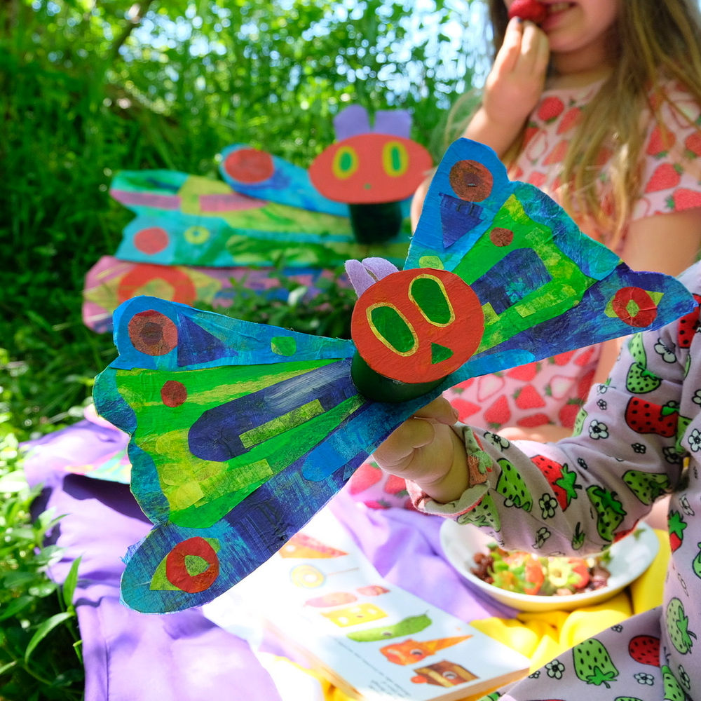 The Very Hungry Caterpillar BUTTERFLY Craft