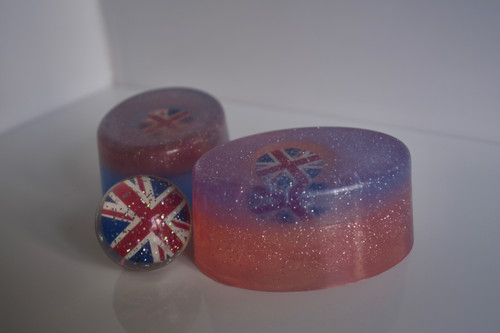 Union Jack Bouncy Ball Soap | Handmade by Tink