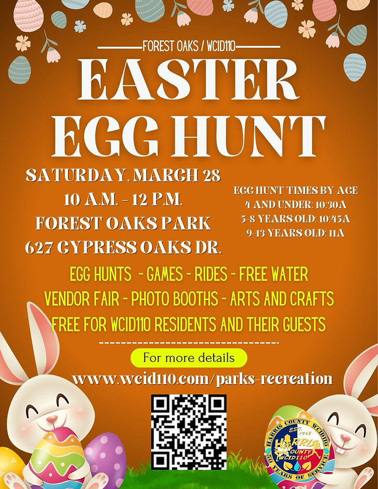 WCID110 Easter Egg Hunts - Saturday, March 28 from 10 a.m. - noon at ...