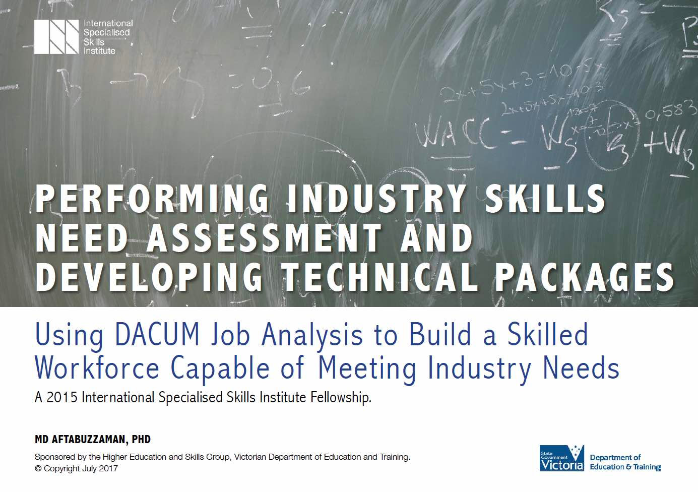 Education , USA, Performing Industry Skills Need Assessment and ...