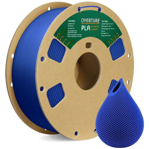 Overture PLA 3D Printer Filament 1.75mm | Lothric Labs