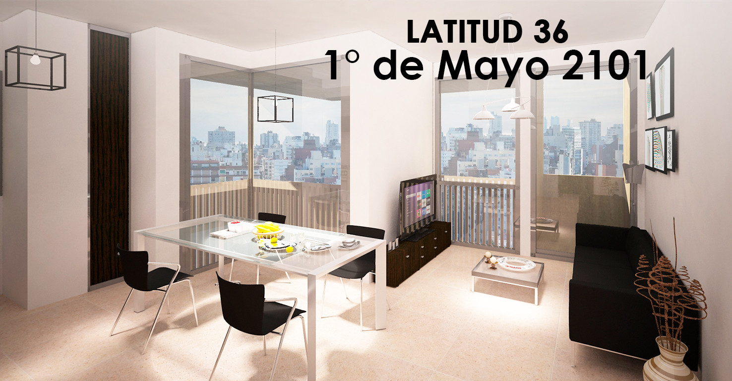 Edificio LATITUD 36 - 1° de Mayo 2101 | Mustapich + Jauk Arquitectos