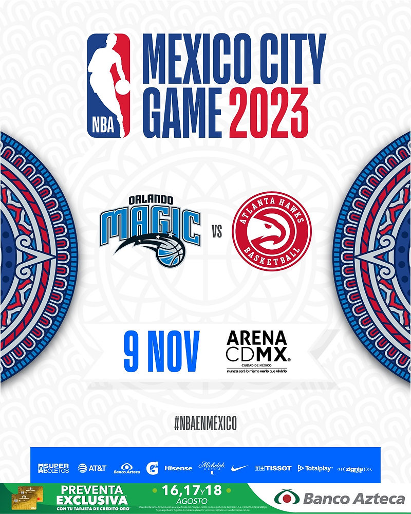 La NBA regresa en noviembre a la Arena CDMX