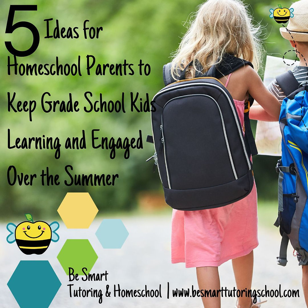 5 Ideas for Homeschool Parents to Keep Grade School Kids Learning and ...