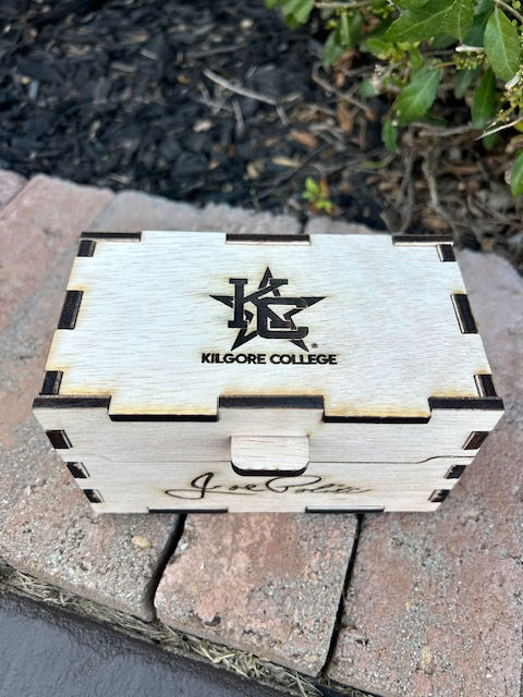 Laser Cut Box with Hinges | TWIN COVE DESIGNS