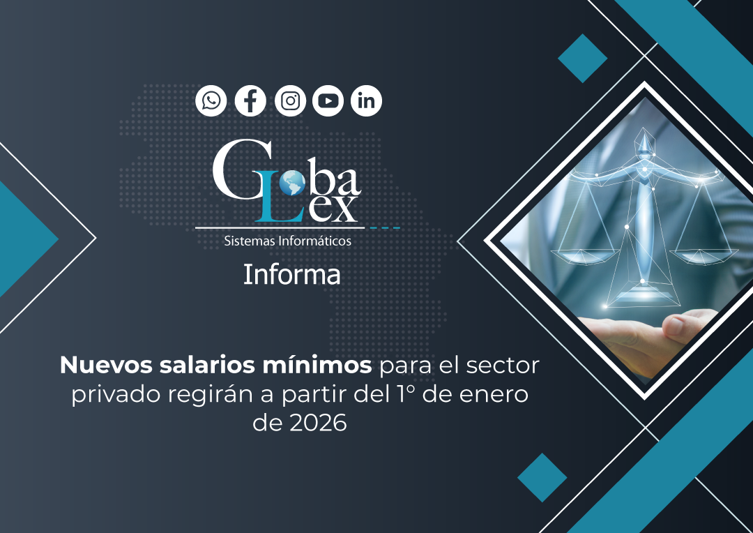 Nuevos salarios mínimos para el sector privado regirán a partir del 1 ...