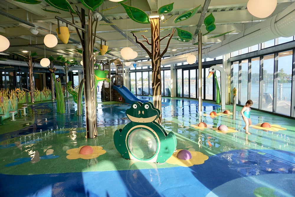 The Indoor Splash Zone. (Guest Pass Needed)