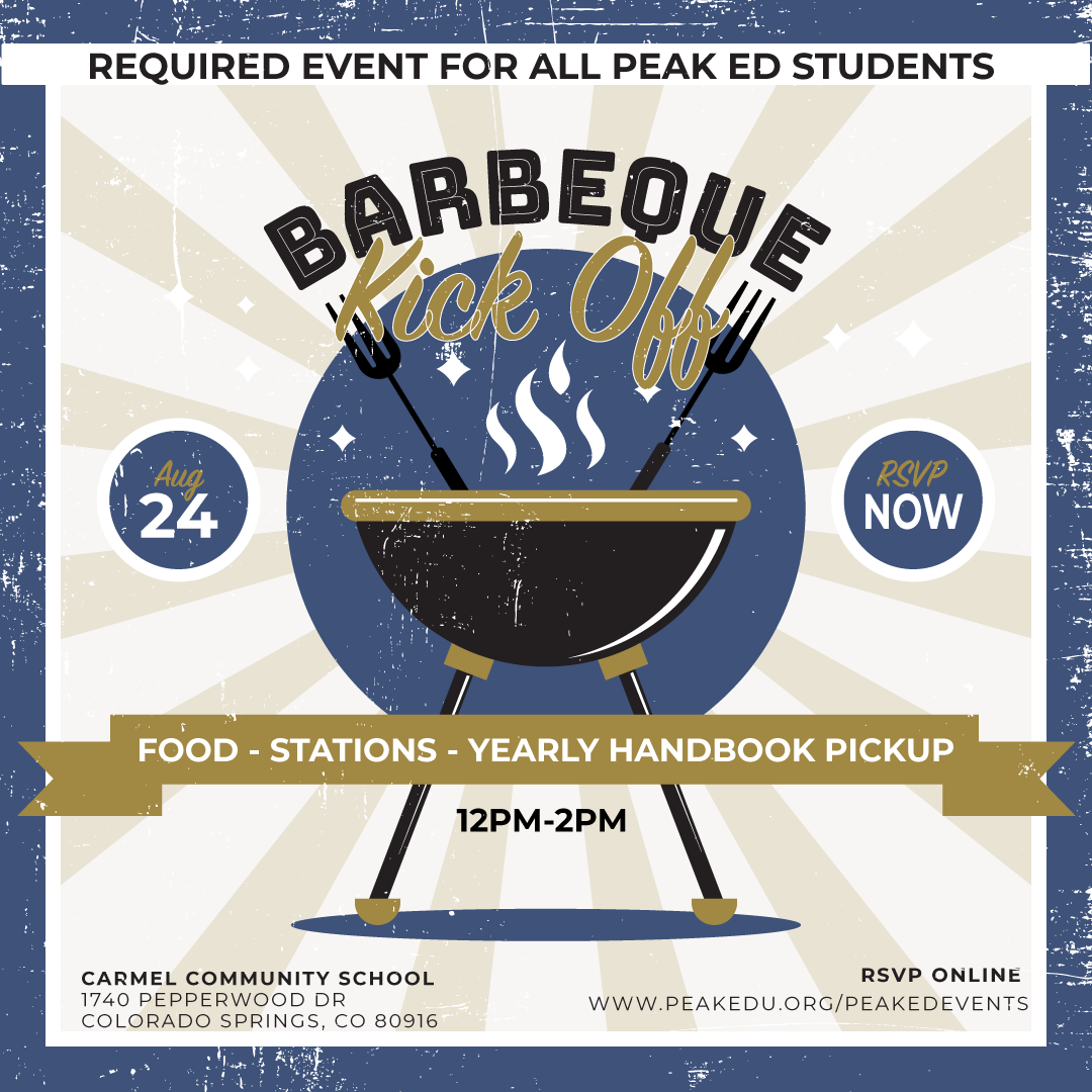 BBQ Kick Off Event - Required Event for All Peak Education Students ...