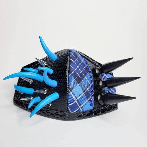 BLUE SPIKES MASK | Yokaidecadence