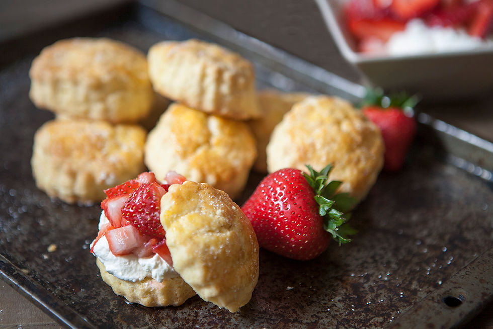 Strawberry Short Cakes | Indigo Jones Eats