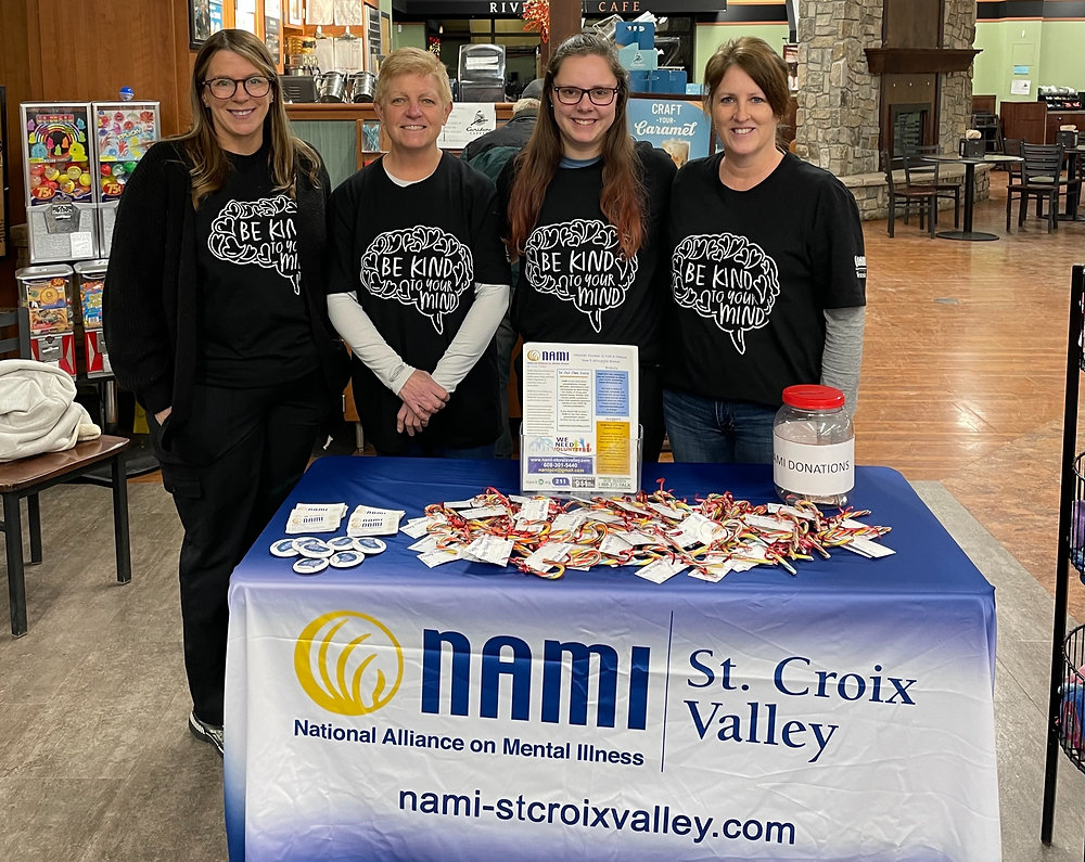 NAMI volunteers get out in the community!