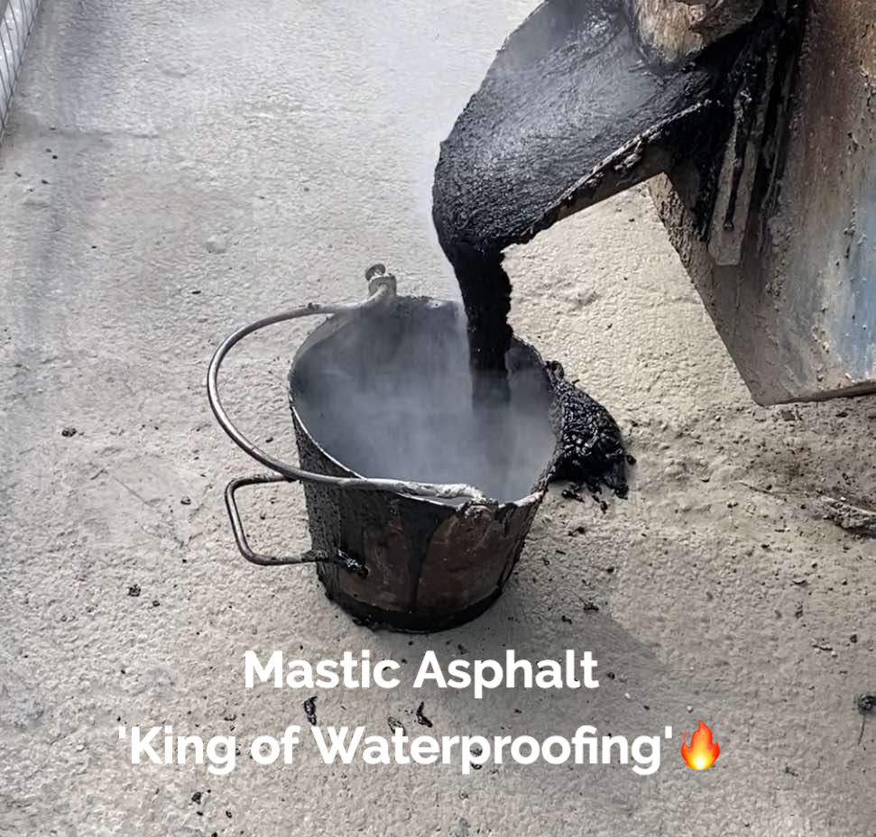 Mastic Asphalt Steps in London