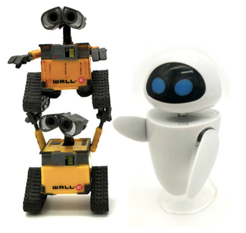 Wall-E Robot and Eve Robot | Glider