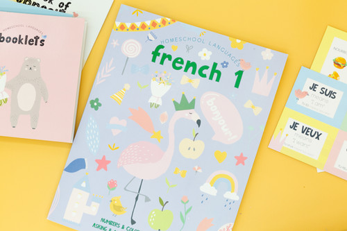 HOMESCHOOL FRENCH CURRICULUM: LEVEL 1 - CURRICULUM+ DIGITAL DOWNLOAD ...