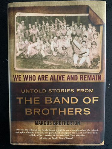 Band of Brothers Book Ed Tipper Signed Original Drawing Remarque ...