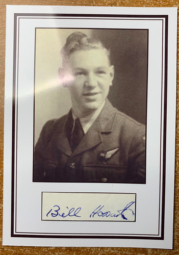 Dambuster Bill Howarth Signed Glossy Bookplate | Battleofbritainbooks