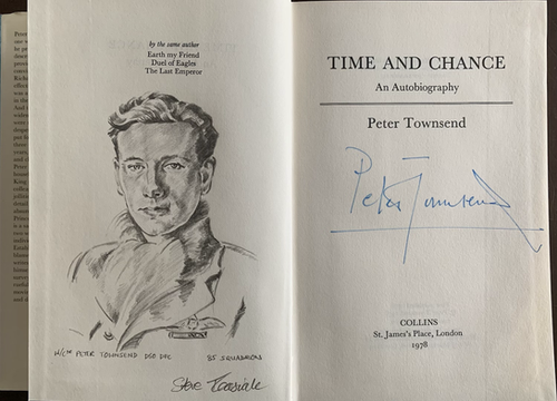 Time & Chance Peter Townsend Signed & Remarqued Original Drawing 1978 ...