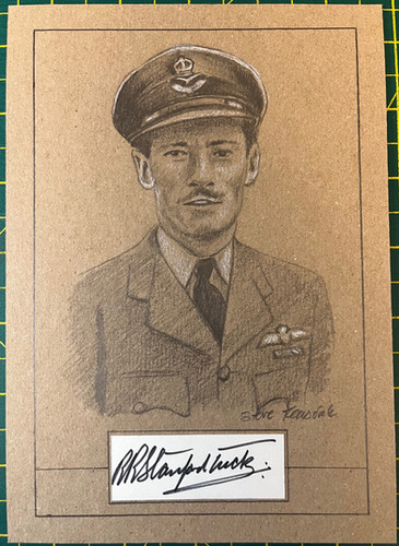 Robert Stanford Tuck Battle of Britain Signed Original Drawing ...
