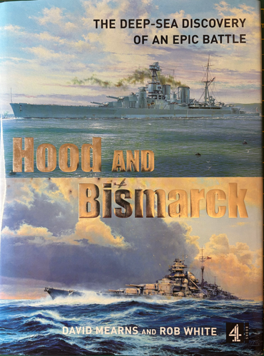 Hood & Bismarck Signed Survivor Ted Briggs With Original Drawing ...