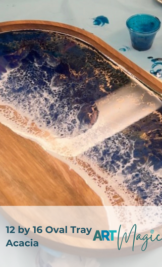 Classic Ocean Cheese Board Class | Art Magic Studio