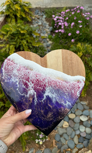 Classic Ocean Cheese Board Class | Art Magic Studio