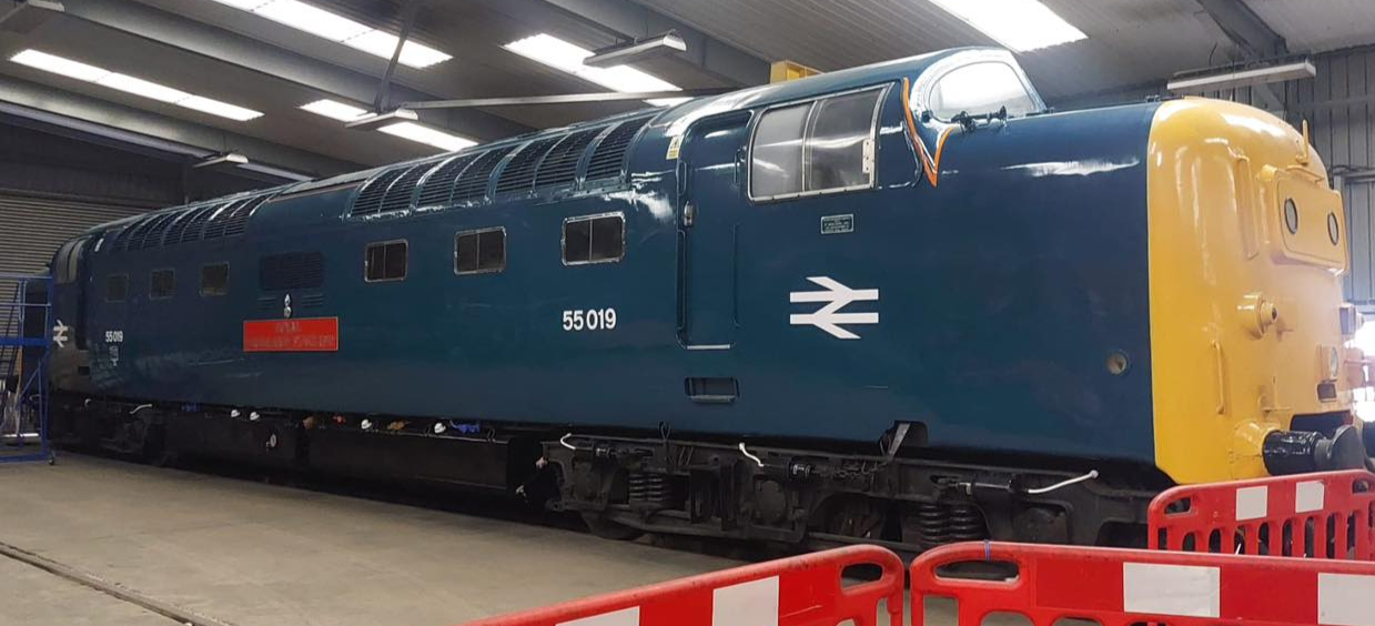 UPDATE ON 55019 AND VISIT TO GREAT CENTRAL RAILWAY.