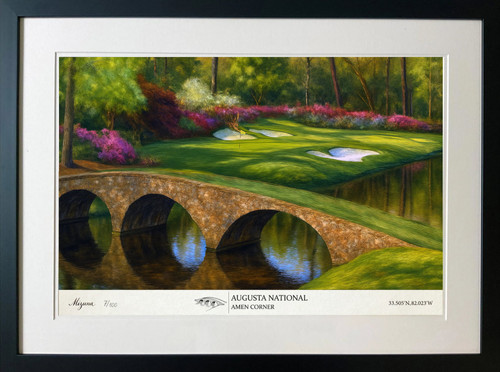 Masters Augusta National GC – Limited Edition Giclée Print | Mizuna Art