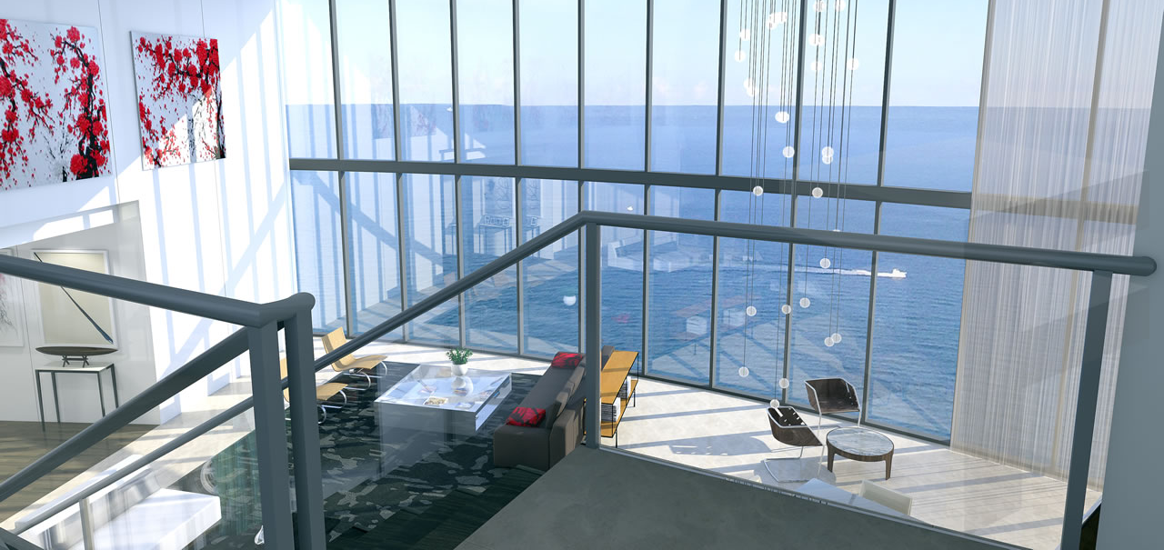 Luxury Penthouses in Miami Beach.