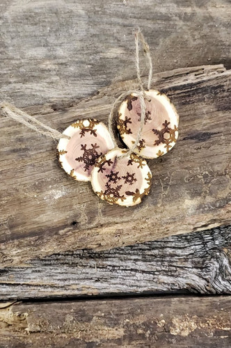 Cedar Snowflake Disks | BasseTradingCompany