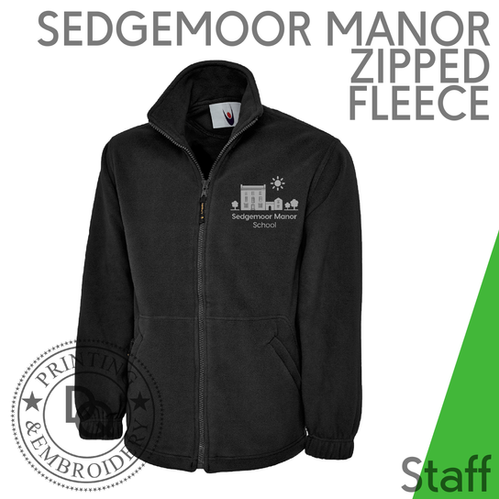Staff Sedgemoor Manor Fleece | DQ Printing & Embroi