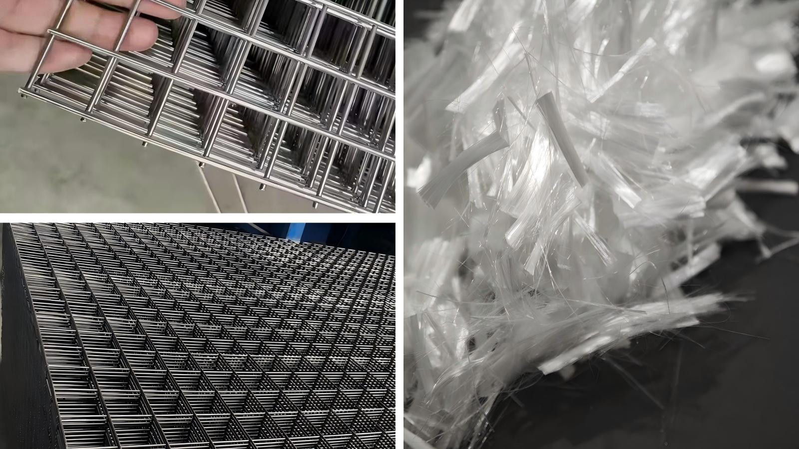 Polypropylene Fiber vs Welded Wire Mesh: Can They Replace Each Other?