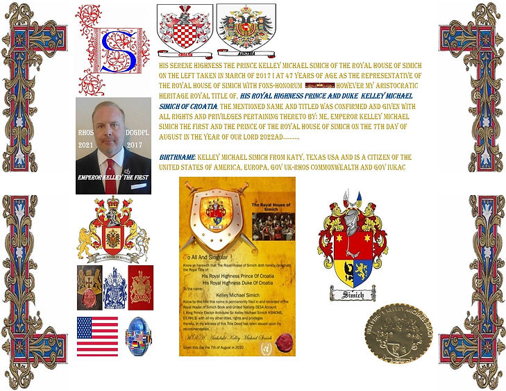 The Royal House Of Simich II | The Royal House of Simich