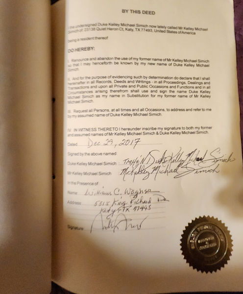 Duke of Coventry | Duke Kelley Michael Simich