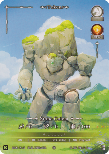 Stone Golem Token | 424 Collectibles