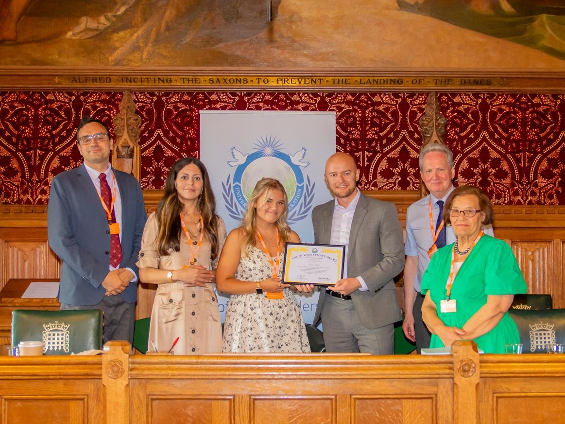 Young Achievers Recognized at Event in UK Parliament