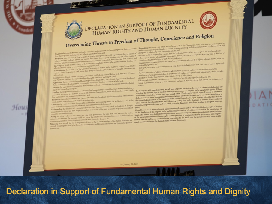 Defenders of Religious Freedom Speak Out in Washington D.C.