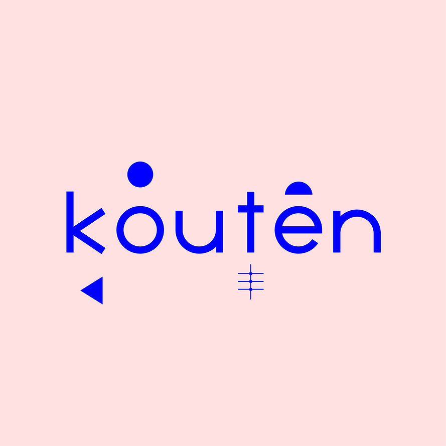 kouten exhibition identity design | 100percent-kumi